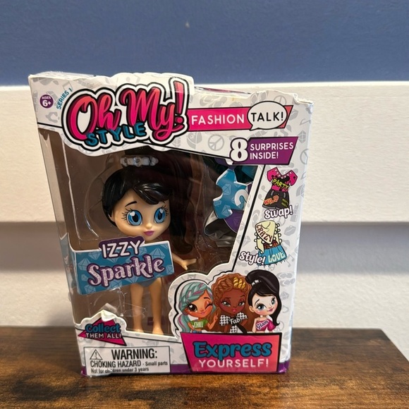 oh my! style | Toys | Oh My Style Doll Izzy Sparkle White With Blue ...